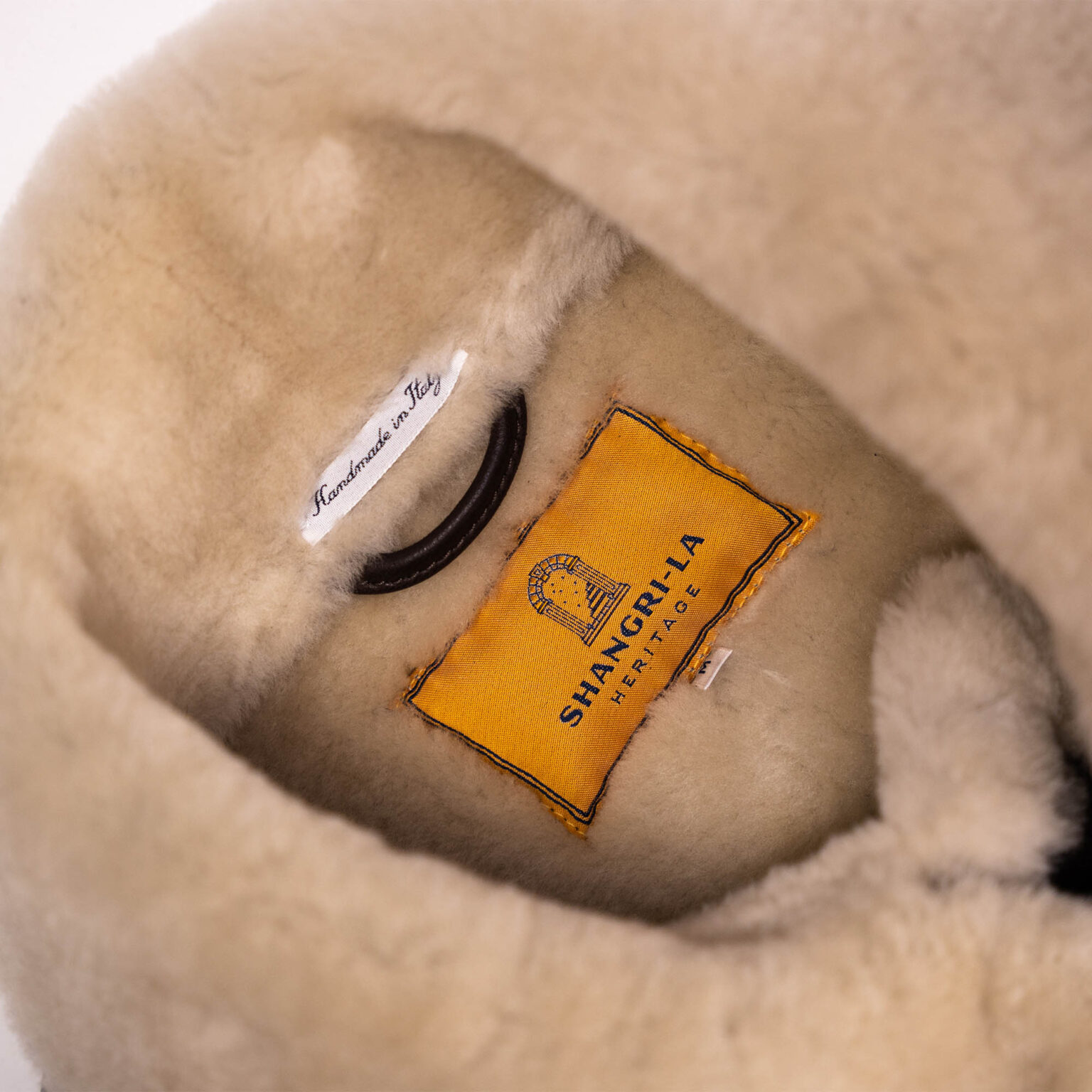 "Aviatore" B-3 Testa di Moro Shearling Jacket - Shangri-la Heritage