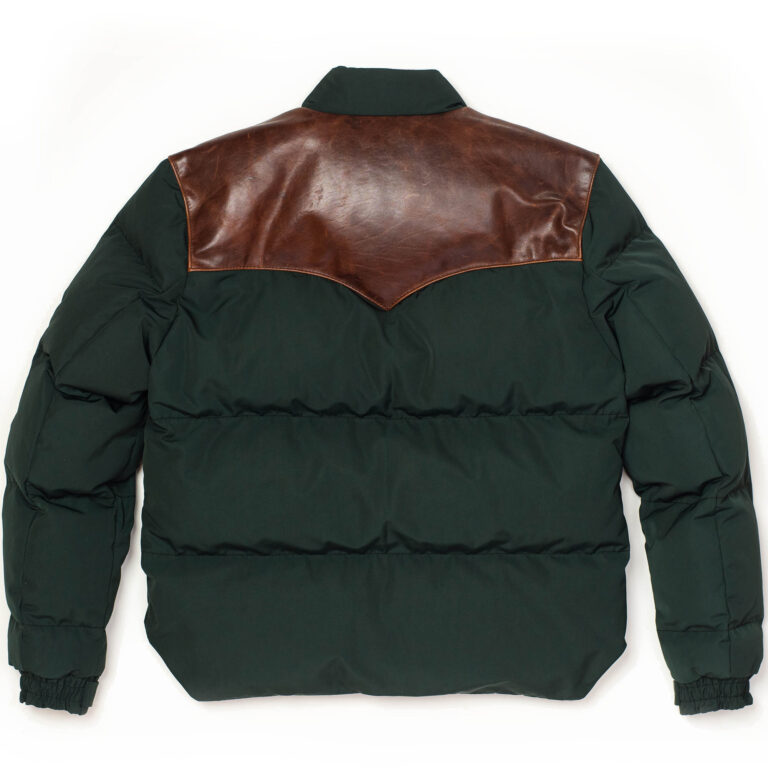 "Bivacco" Forest Green Western Down Jacket - Shangri-la Heritage