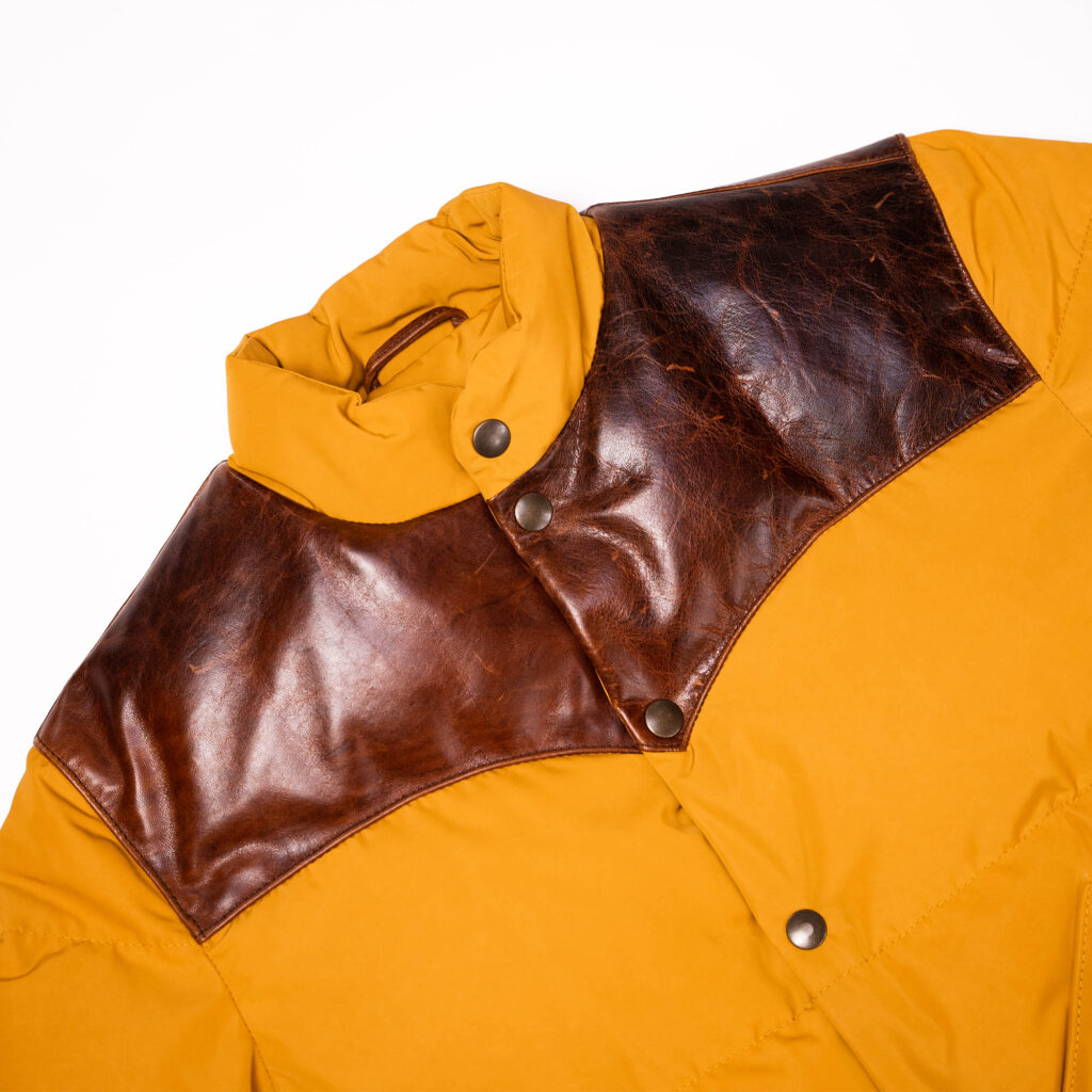 "Bivacco" Yellow Western Down Jacket - Shangri-la Heritage