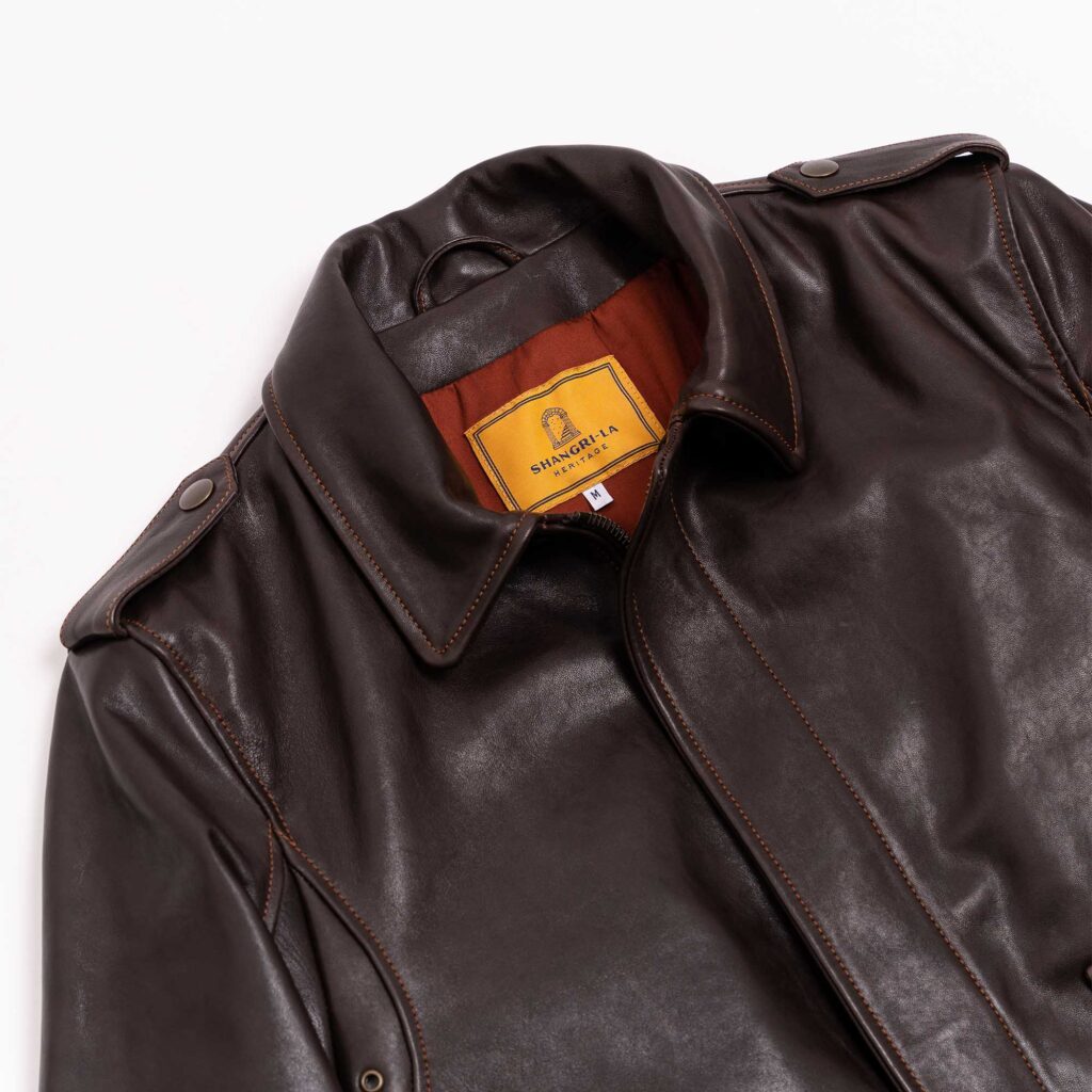 “Don Gentile” A-2 Hand Painted Testa di Moro Flight Jacket - Shangri-la ...