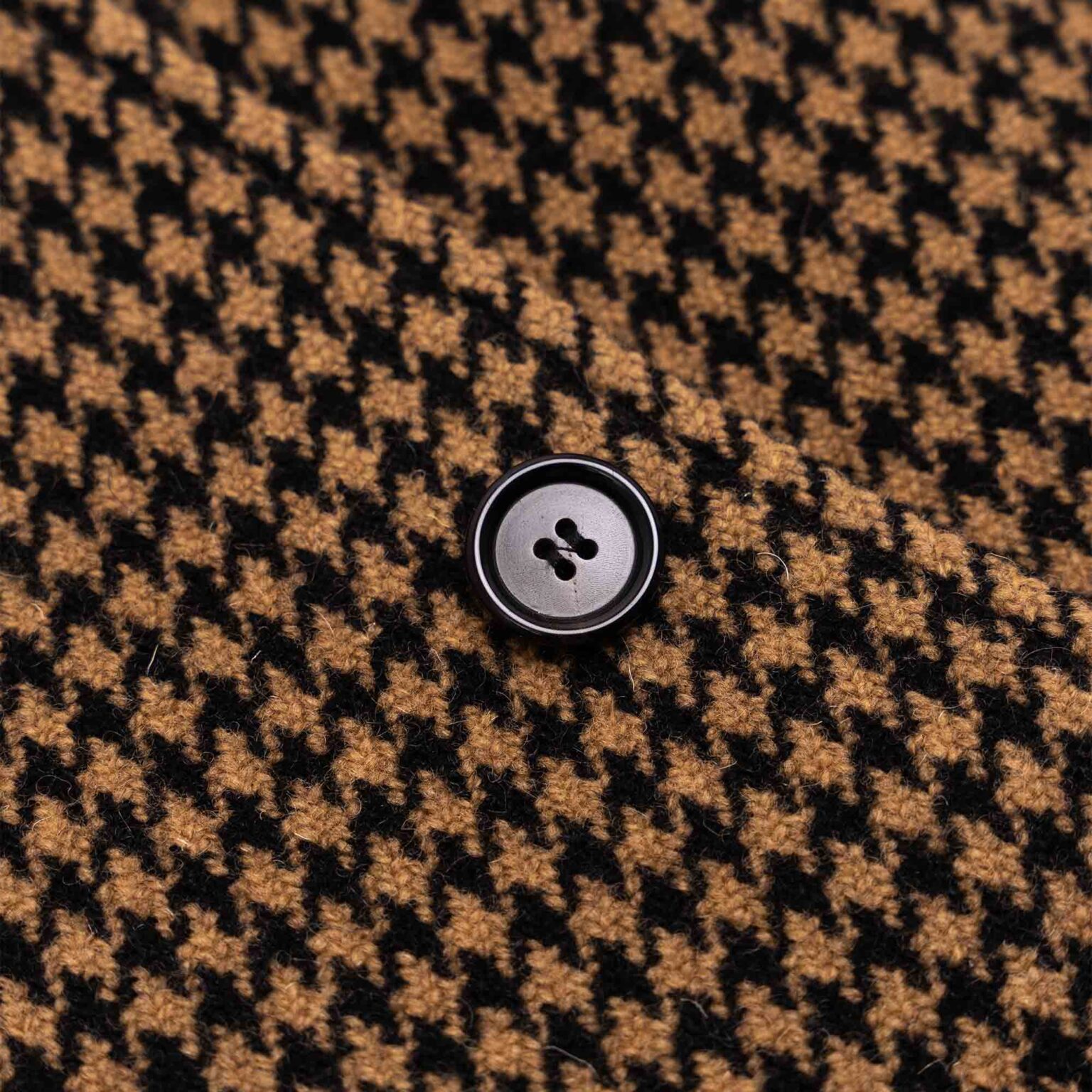 “Enzo” Pied de Poule Wool Car Coat - Shangri-la Heritage