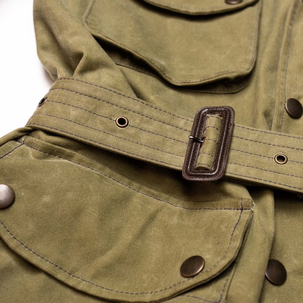 "Explorator" Army Waxed Canvas Jacket - Shangri-la Heritage