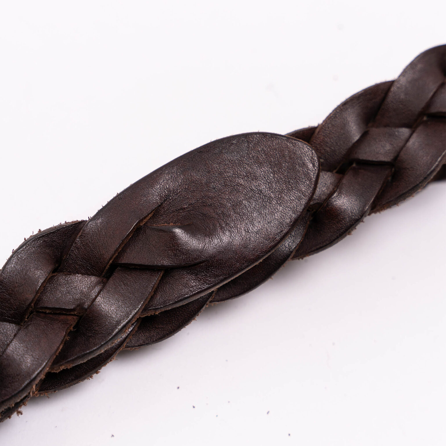 "Treccia" Weave Leather Belt - Shangri-la Heritage