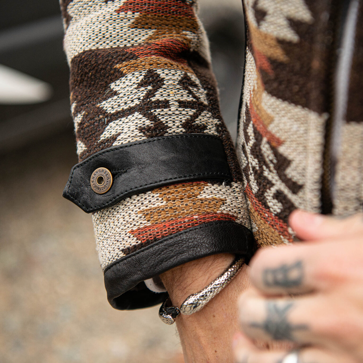 “Varenne” Desert Navajo Wool Jacket - Shangri-la Heritage