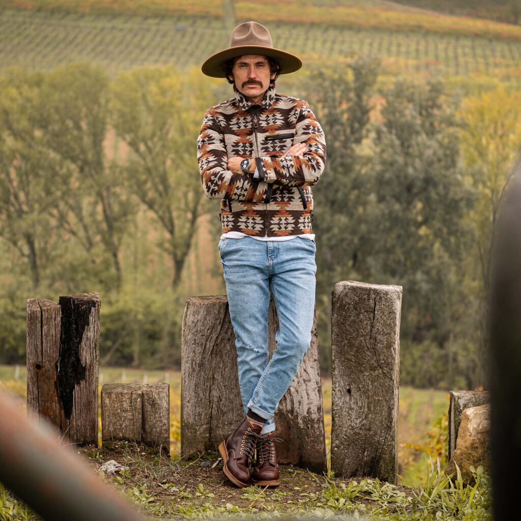 “Varenne” Desert Navajo Wool Jacket - Shangri-la Heritage