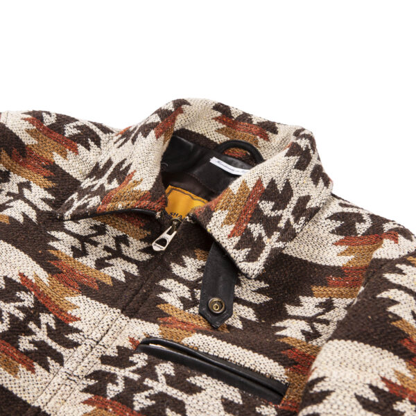 “Varenne” Desert Navajo Wool Jacket - Shangri-la Heritage