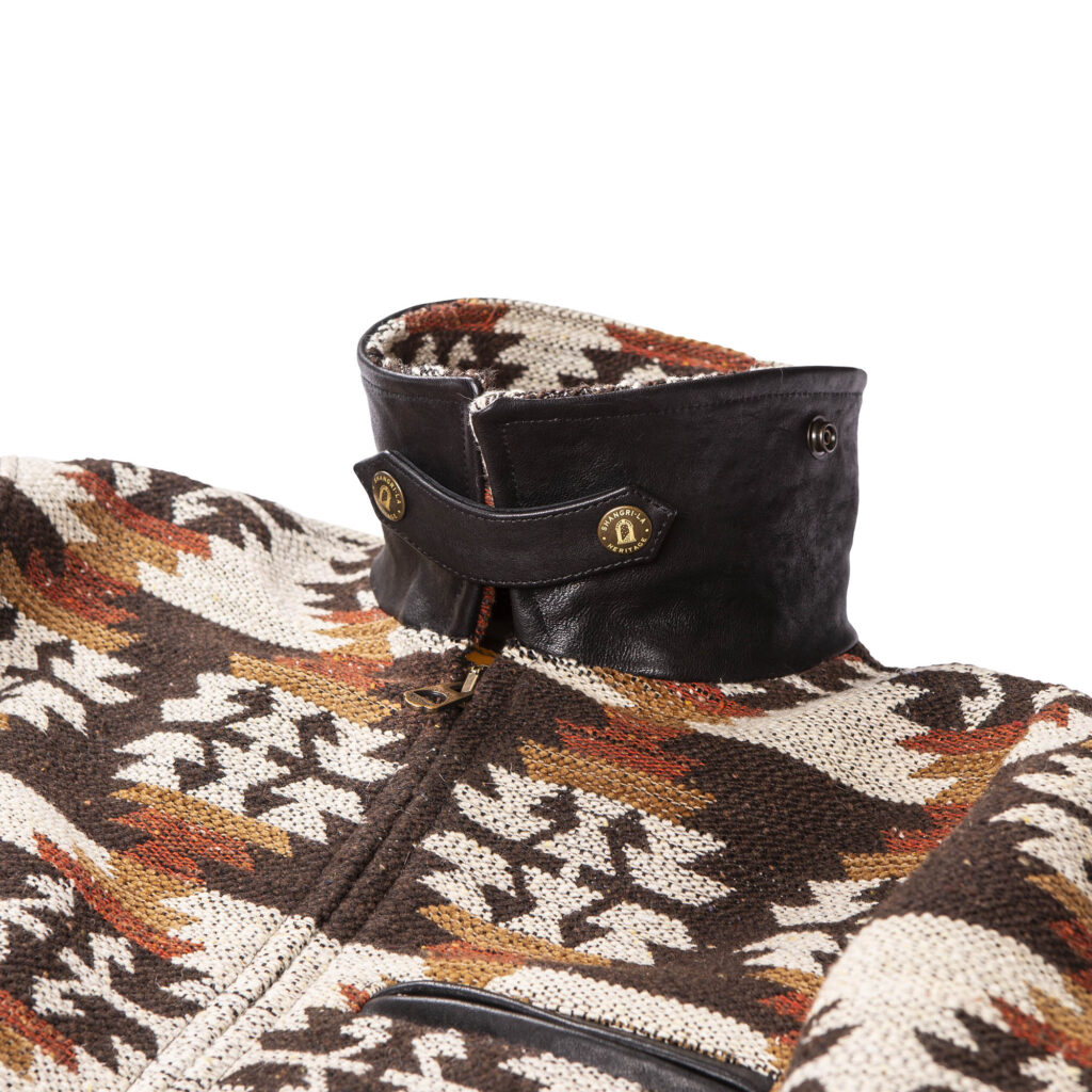 “Varenne” Desert Navajo Wool Jacket - Shangri-la Heritage