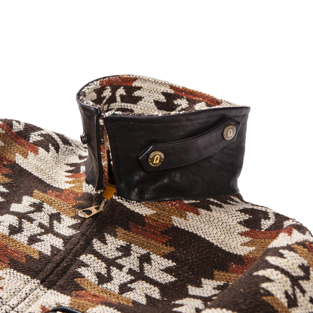 “Varenne” Desert Navajo Wool Jacket - Shangri-la Heritage