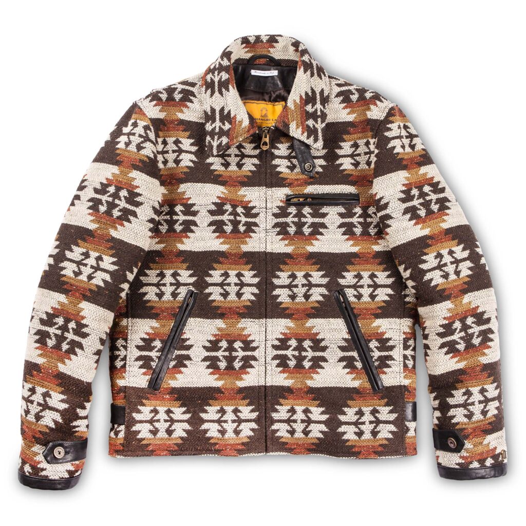 “Varenne” Desert Navajo Wool Jacket - Shangri-la Heritage