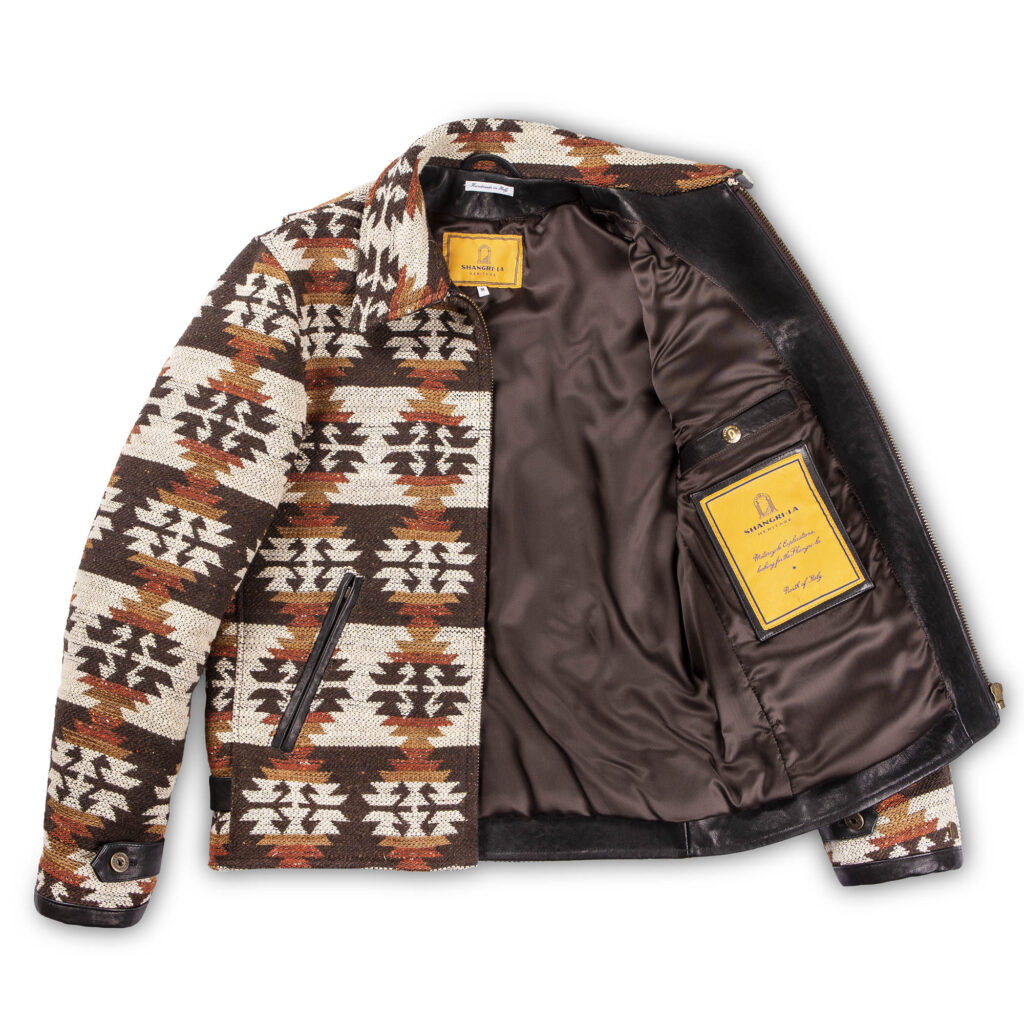 “Varenne” Desert Navajo Wool Jacket - Shangri-la Heritage