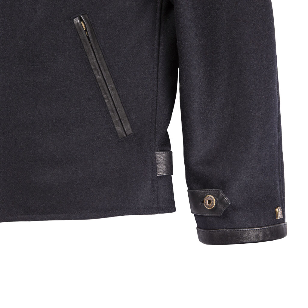 “Varenne” Navy Blue Wool Jacket - Shangri-la Heritage