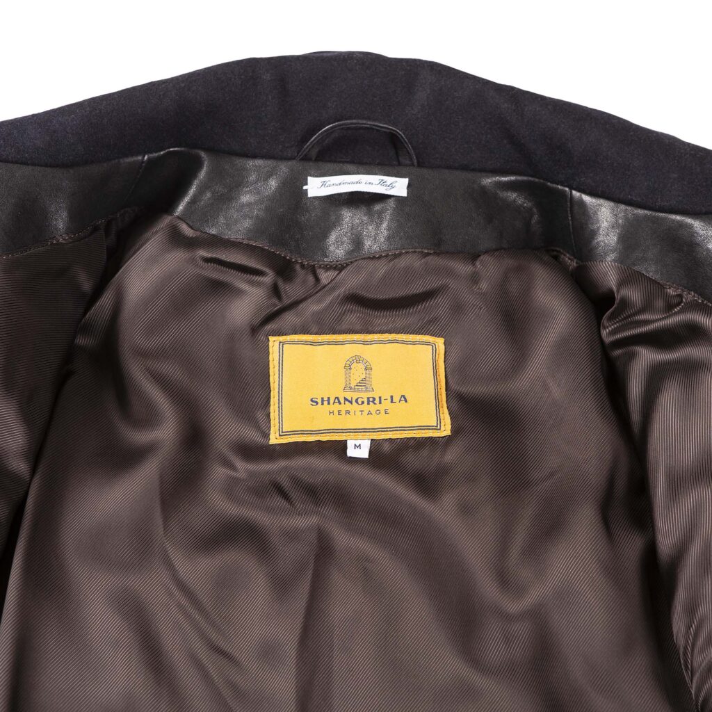 “Varenne” Navy Blue Wool Jacket - Shangri-la Heritage