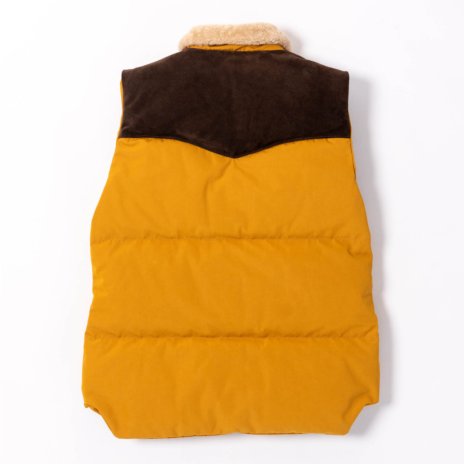 "Bivacco" Women's Yellow Western Down Vest - Shangri-la Heritage