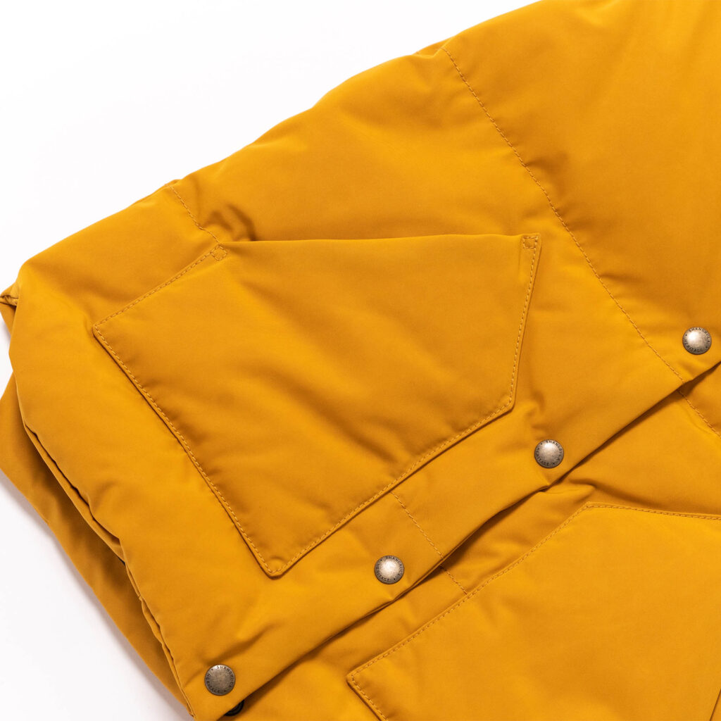 "Bivacco" Women's Yellow Western Down Vest - Shangri-la Heritage
